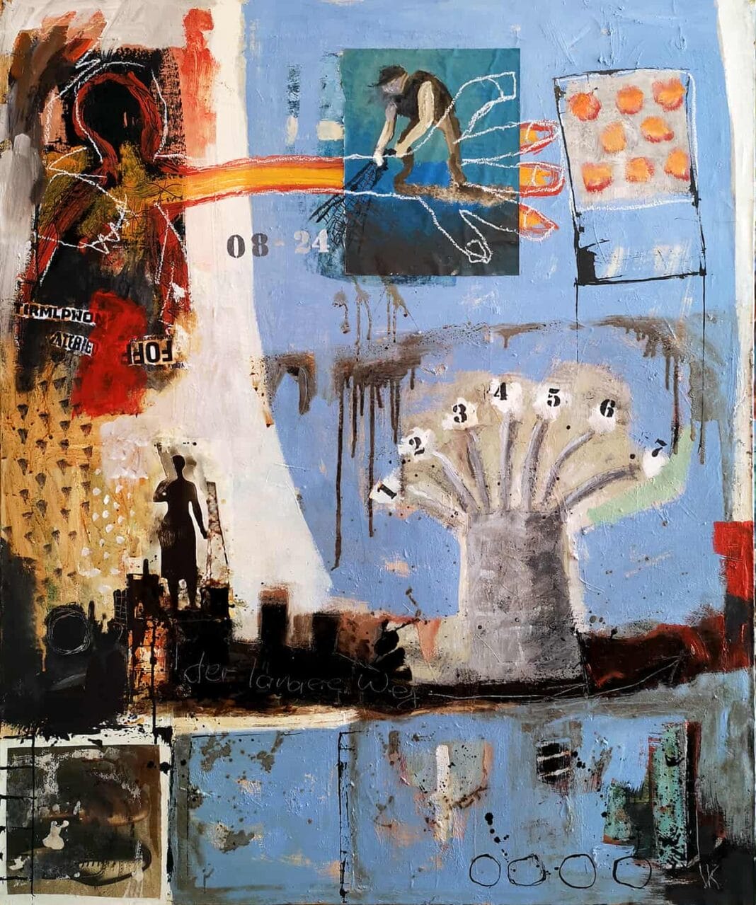 Volker Klein: The Art of Integration Between Abstract and Figurative ...