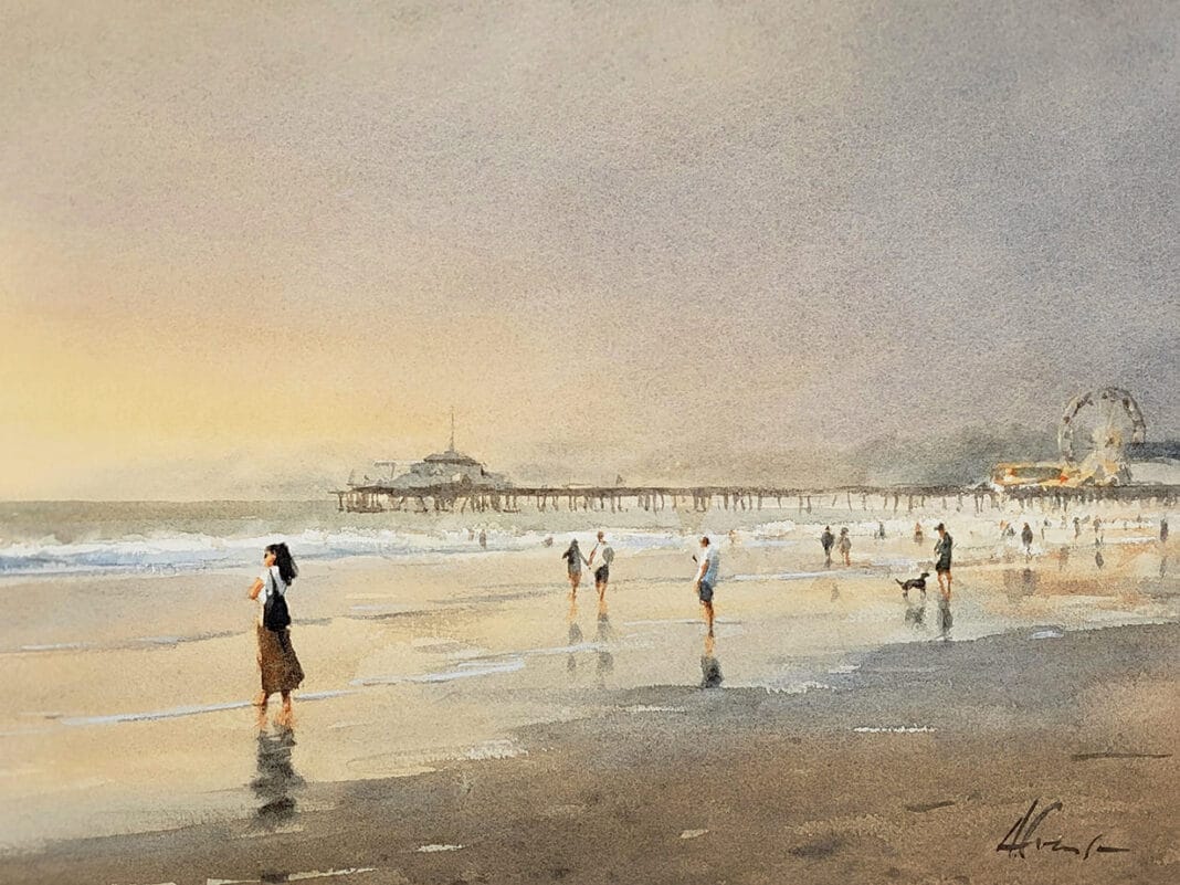 Andy Evansen: Capturing the Quiet Power of Reflection in Watercolor ...